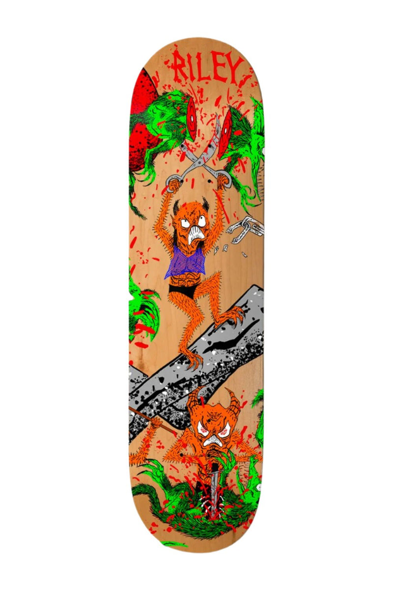 Baker Riley Hawk Toxic Rats 8.125" Skateboard Deck – World Of Wheelcraft