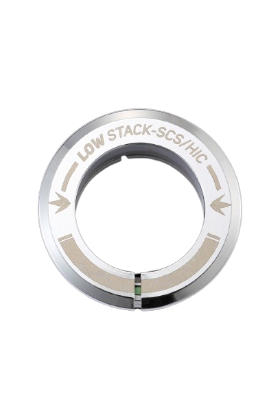 Envy Low Stack SCS/HIC Chrome Headset – World Of Wheelcraft