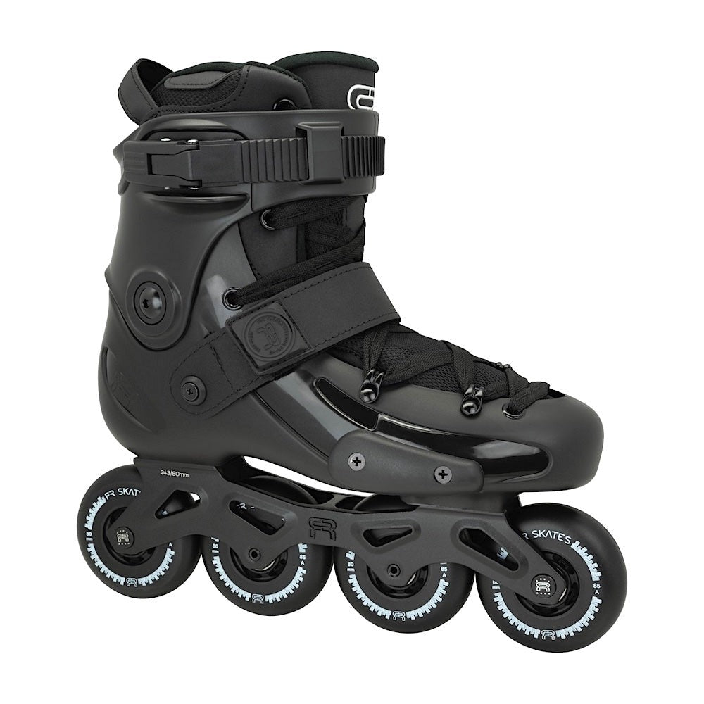 FR FRX 80 Black 2025 Rollerblades – World Of Wheelcraft