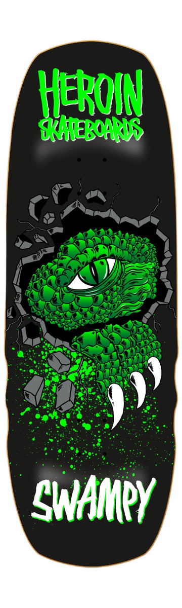 Heroin Swampy Alligator Shovel 10.5" Skateboard Deck – World Of Wheelcraft