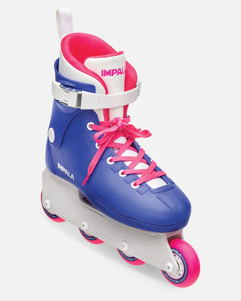 Impala Lightspeed Blue/Pink Rollerblades – World Of Wheelcraft