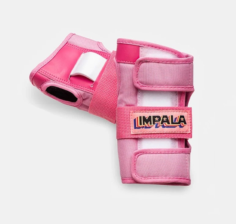 Impala Pink Wrist Guards – World Of Wheelcraft