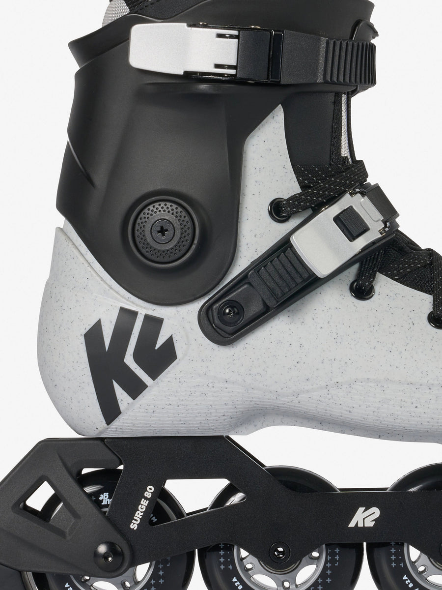 K2 Surge 80 Grey Rollerblades – World Of Wheelcraft