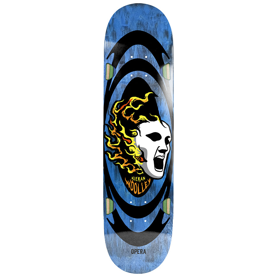 Opera Screaming Mask Woolley 9.0 Skateboard Deck – World Of Wheelcraft