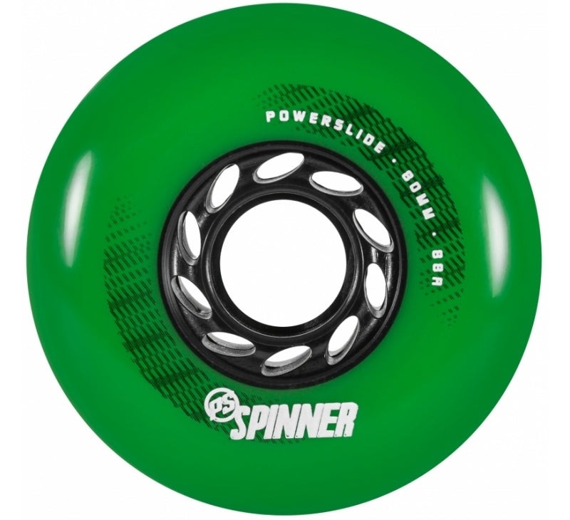 Powerslide Spinner 80mm/88a Green 4 Pack Rollerblade Wheels – World Of ...