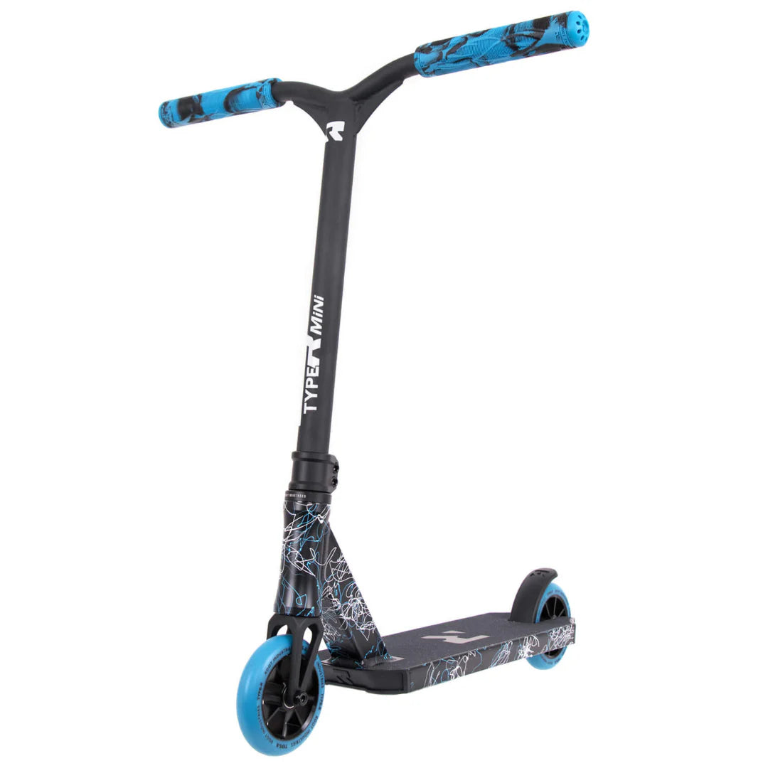 Root Industries Type R Mini Blue Splatter Complete Scooter – World Of ...