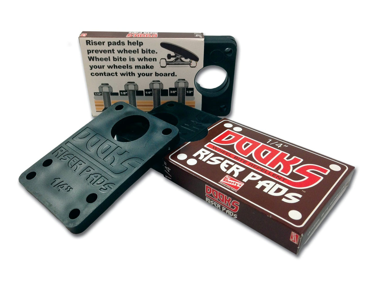 Shortys Dooks 1/2" Riser Pads – World Of Wheelcraft