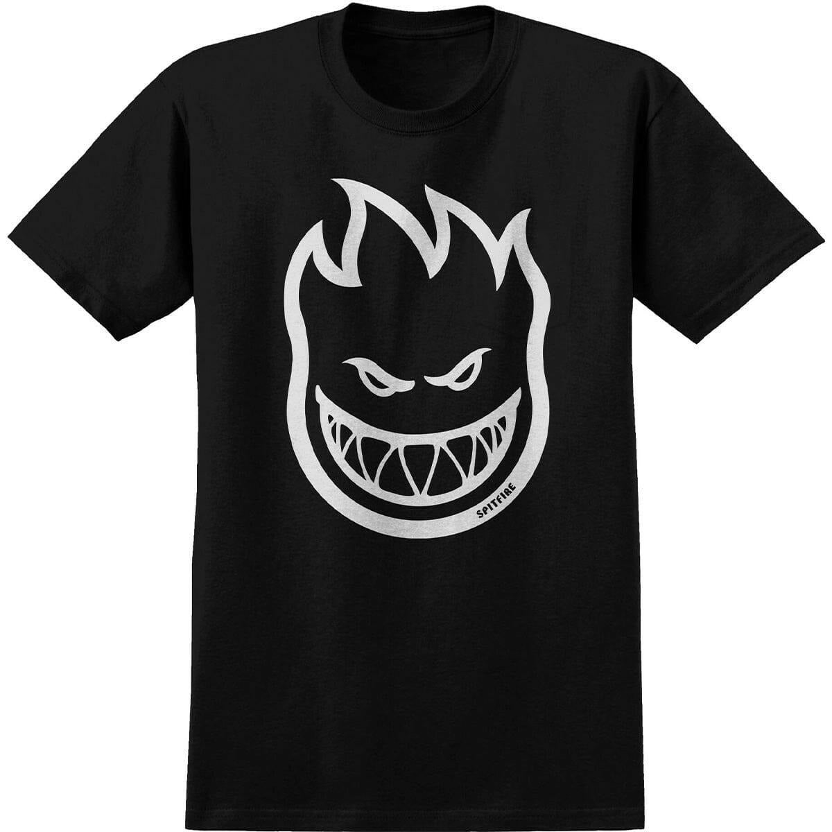 Spitfire Bighead Black White 2T Tee – World Of Wheelcraft