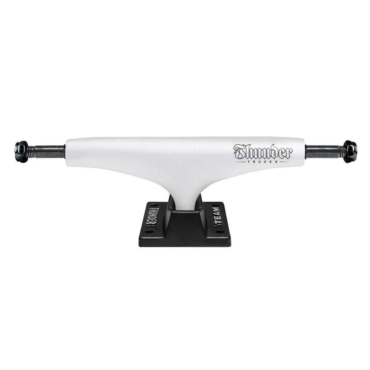 Thunder Hi Onyx Matte White 149 Skateboard Trucks – World Of Wheelcraft