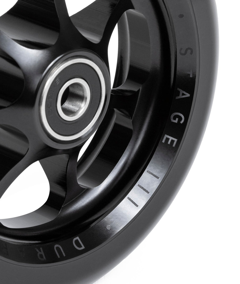 Tilt Durare Spoked 110mm x 24mm 88a Black Scooter Wheel – World Of ...