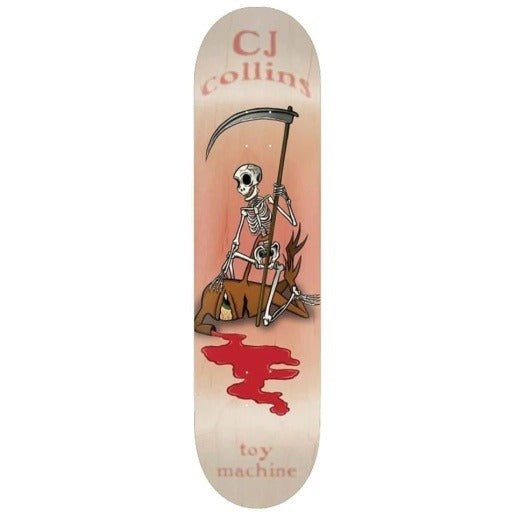 Toy Machine Collins Reaper Skeleton 8.25" Skateboard Deck – World Of ...