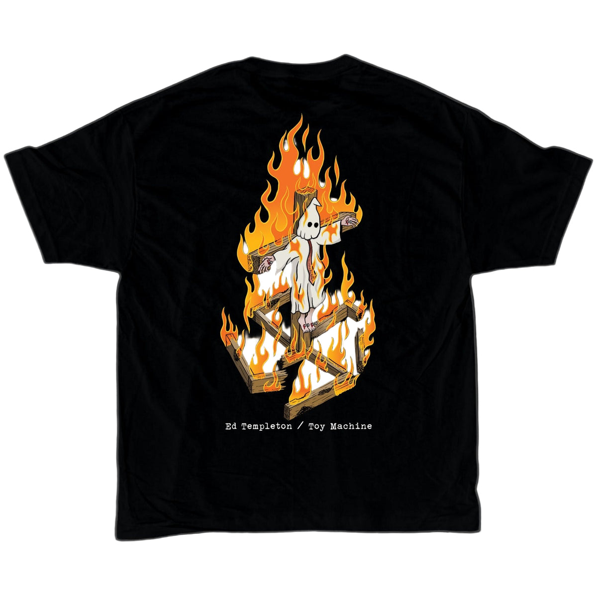 Toy Machine Charred Cross Tee – World Of Wheelcraft