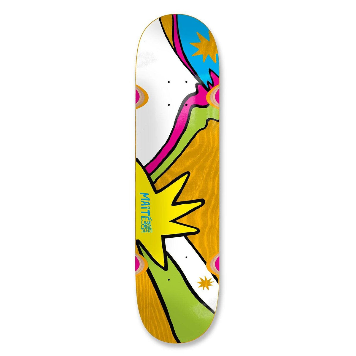 Uma Maite Max 8.5 Skateboard Deck – World Of Wheelcraft