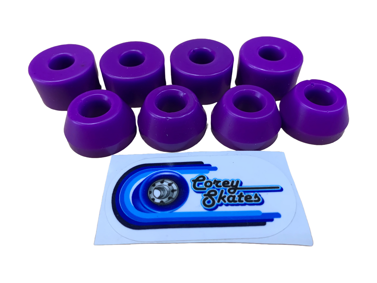 Corey Skates Purple 85a Rollerskate Bushings – World Of Wheelcraft