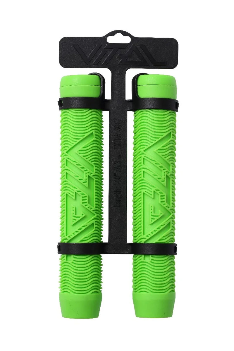 Vital Green Hand Grips – World Of Wheelcraft