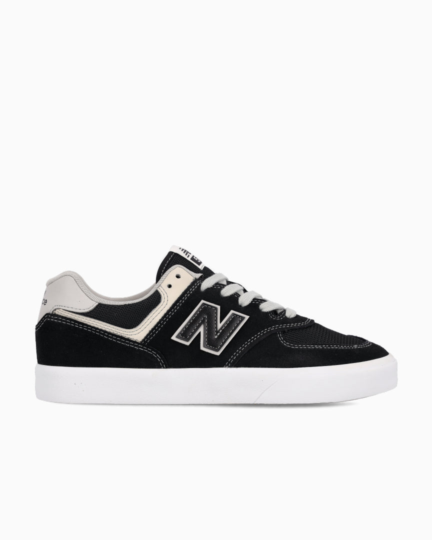 New Balance Numeric 574 Vulc Black/Grey Skate Shoes – World Of Wheelcraft