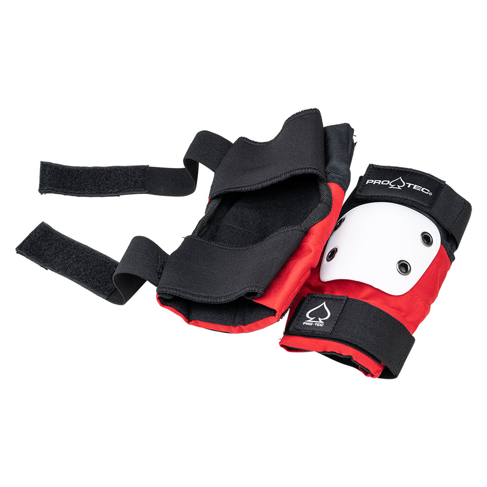 Pro-Tec Street Red/White/Black Elbow Pads – World Of Wheelcraft