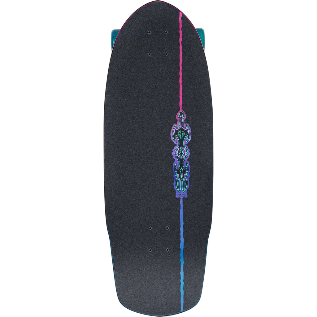 Globe Talon Black Blue Green 30 Complete Cruiser – World Of Wheelcraft