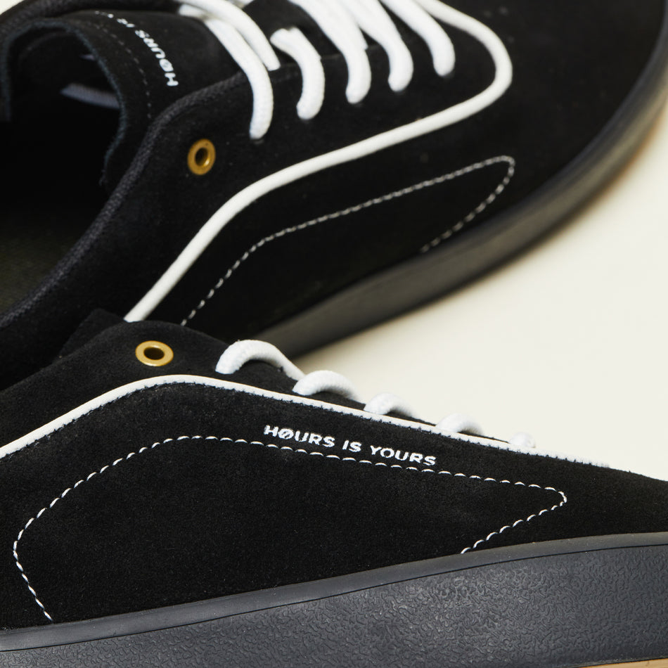 Hours Is Yours Code V2 Black Pinstripe Skate Shoes – World Of Wheelcraft