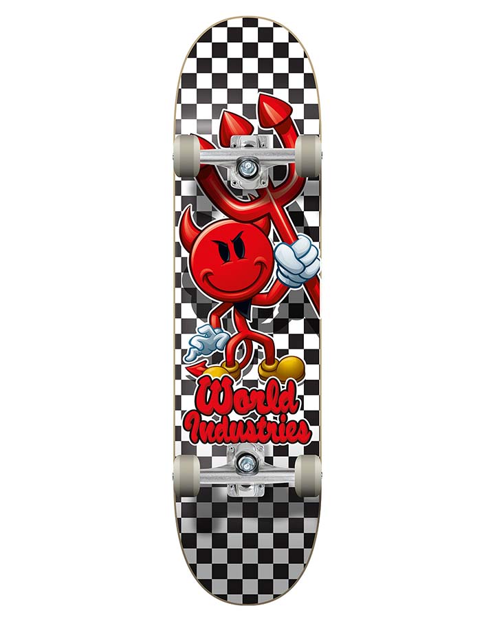 World Industries Devilman Checker 7.5 Complete Skateboard – World Of ...