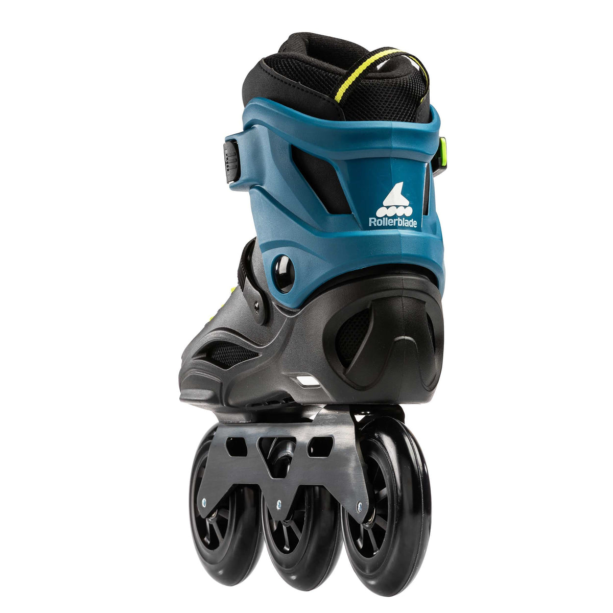 Rollerblade Cruiser 110 3WD Black/Petrol Blue Tri Rollerblades – World ...