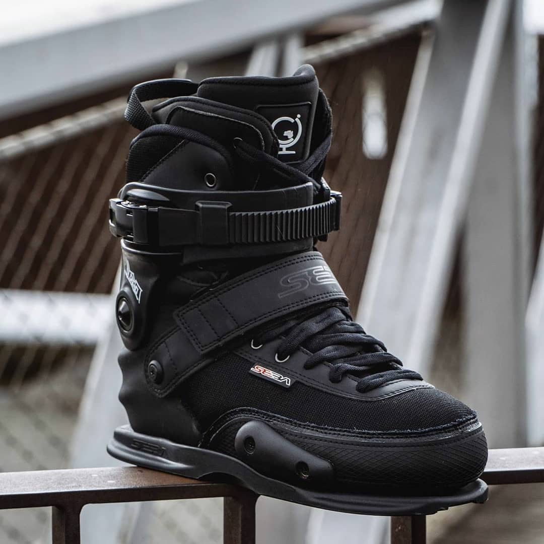 SEBA CJ 2 Prime Black Rollerblades Boot only – World Of Wheelcraft