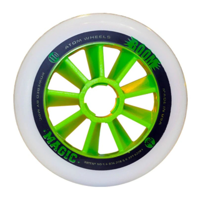 Atom Boom Magic 90mm/XFirm Single Rollerblade Wheel – World Of Wheelcraft