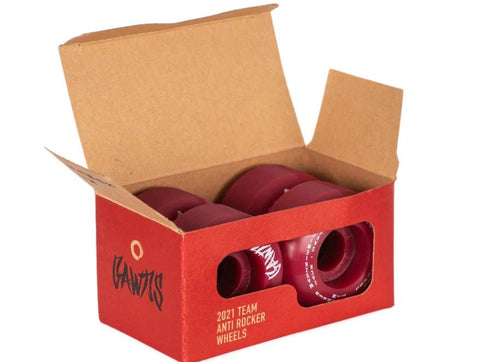 GAWDS Anti-Rocker 45mm/101a Red 4 Pack Rollerblade Wheels – World Of ...