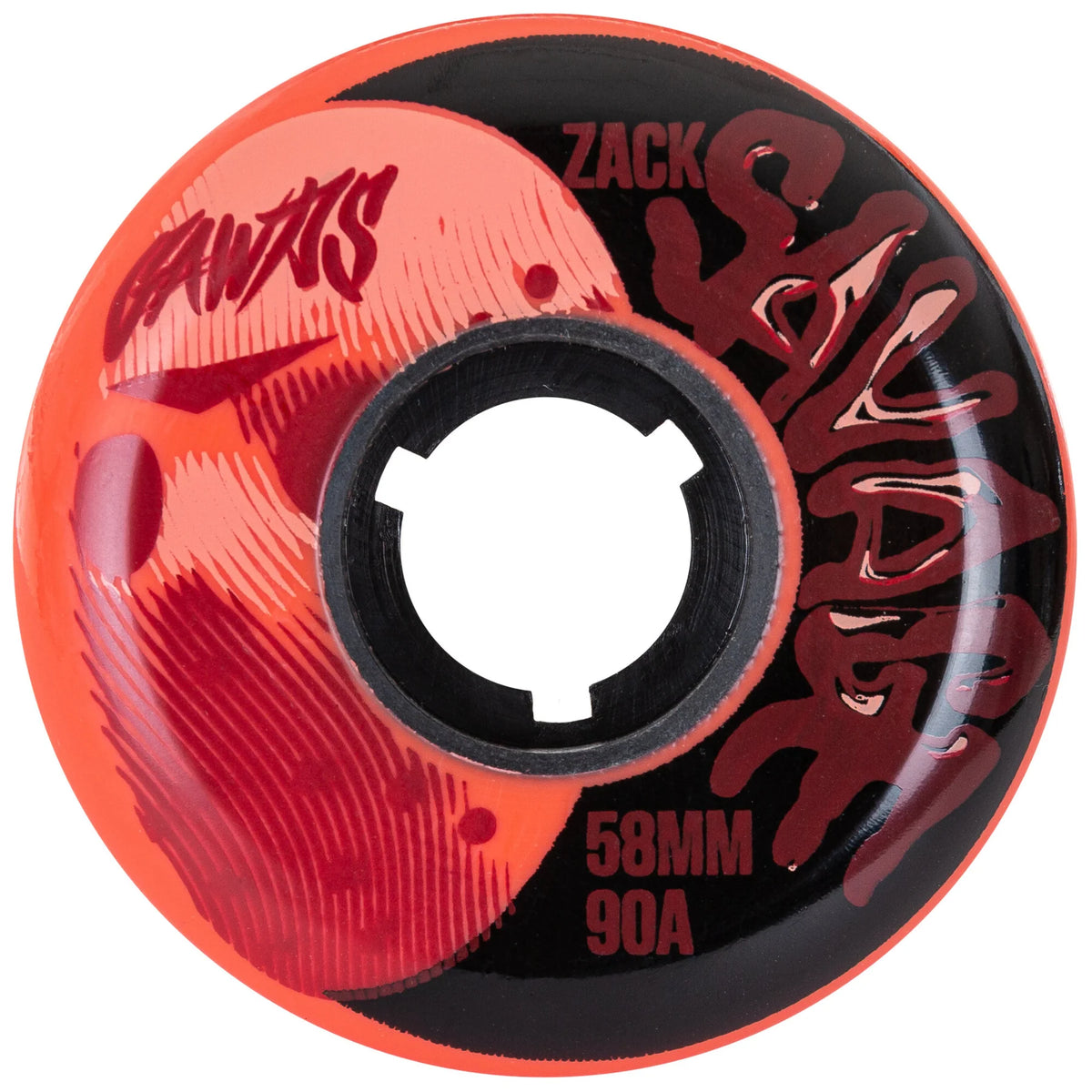 GAWDS Zack Savage 58mm/90a 4 Pack Rollerblade Wheels – World Of Wheelcraft