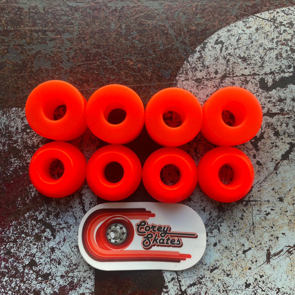 Corey Skates Red 95a Rollerskate Bushings – World Of Wheelcraft