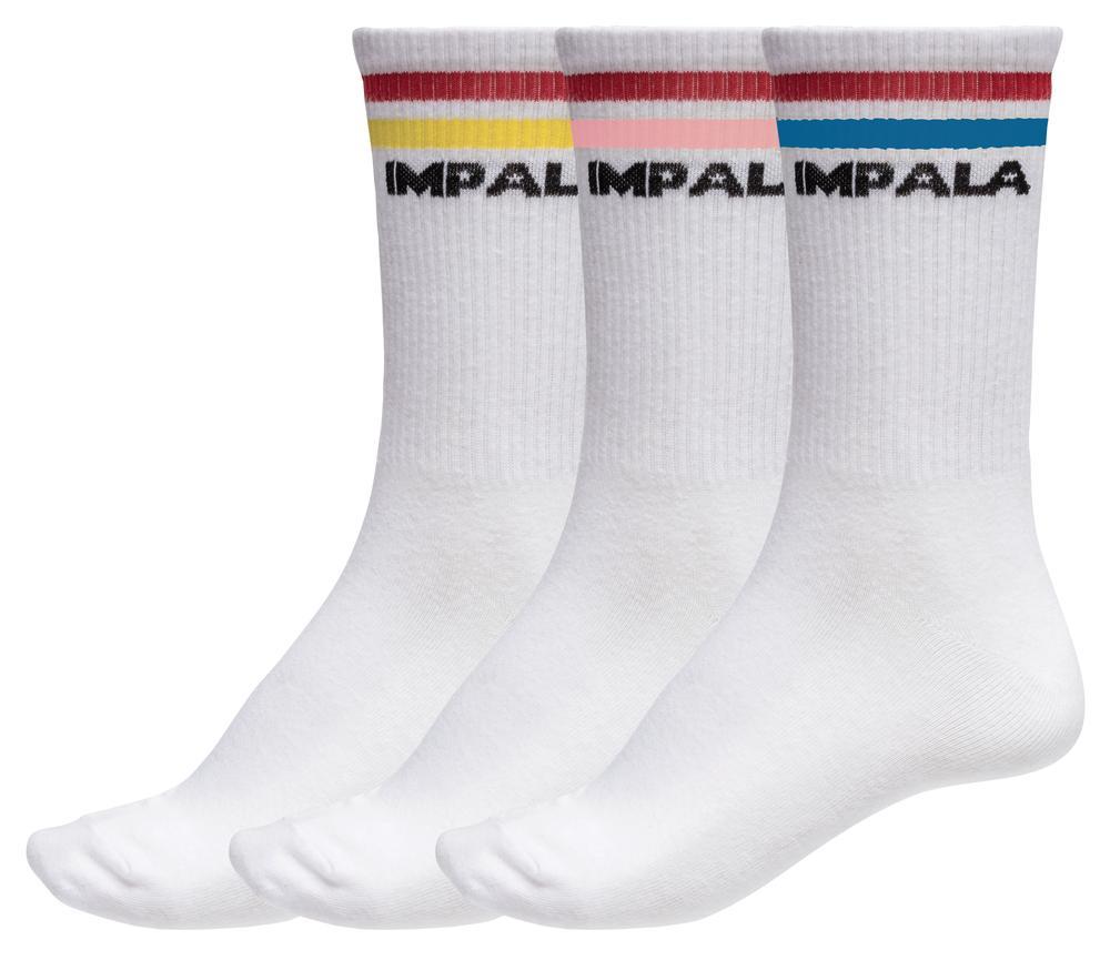 Impala Stripe 3 Pack Socks – World Of Wheelcraft