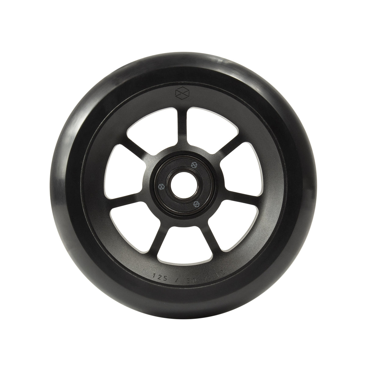 Native Profile Black 125 x 30 Scooter Wheel Single – World Of Wheelcraft