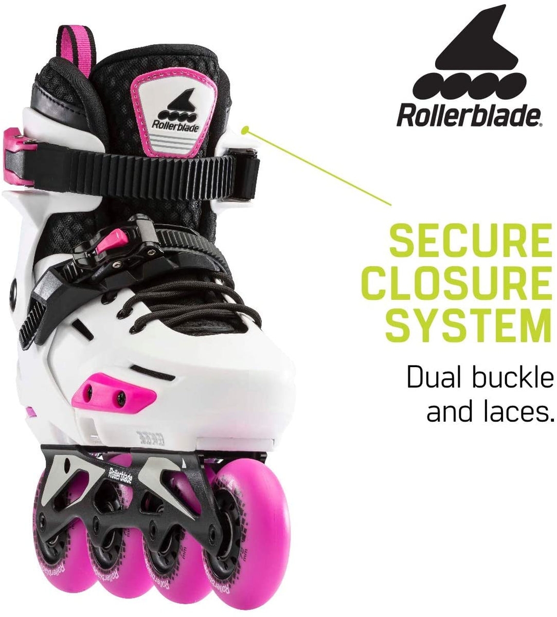 Rollerblade Apex G White/Pink Kids Rollerblades – World Of Wheelcraft