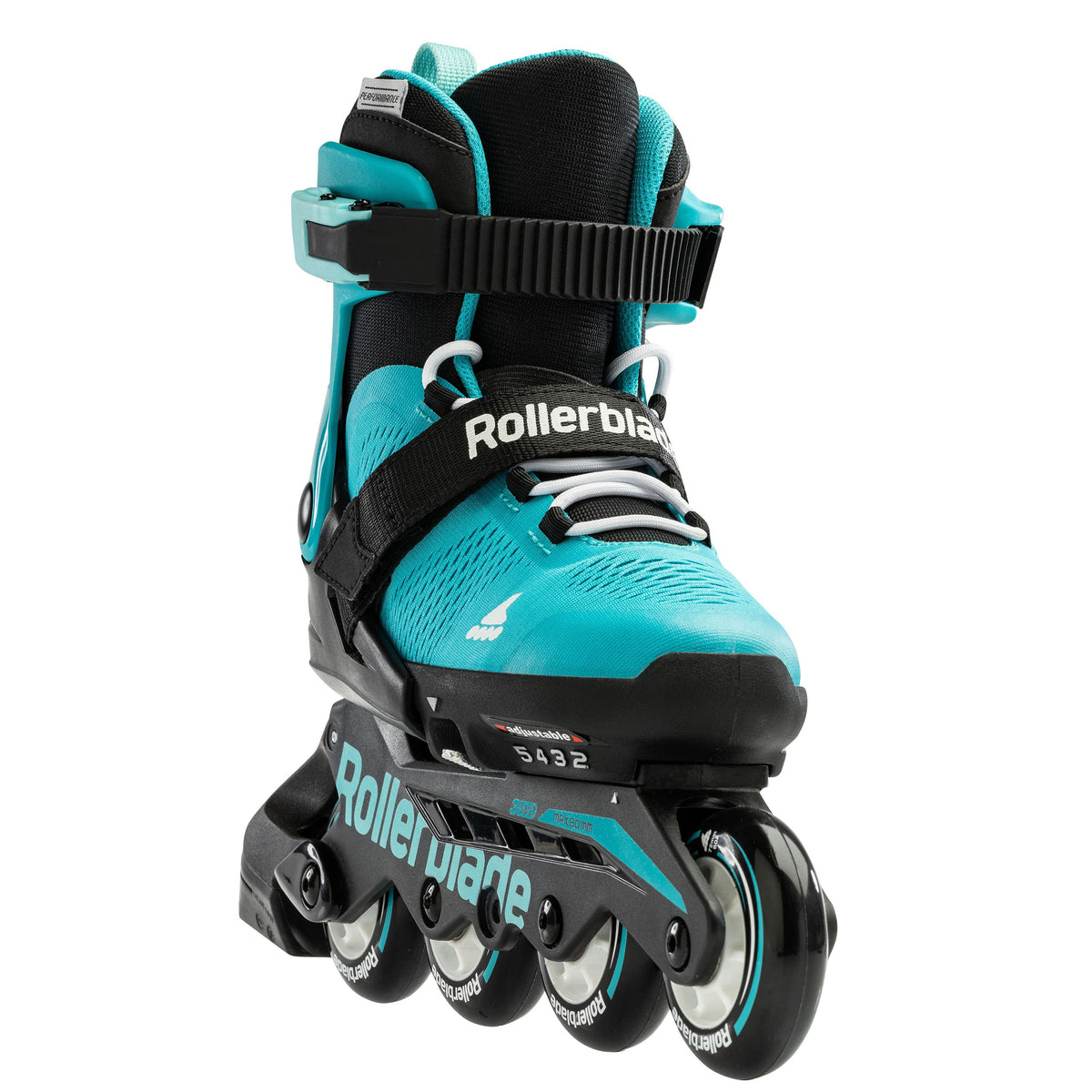 Rollerblade Microblade Aqua/Black Kids Rollerblades – World Of Wheelcraft