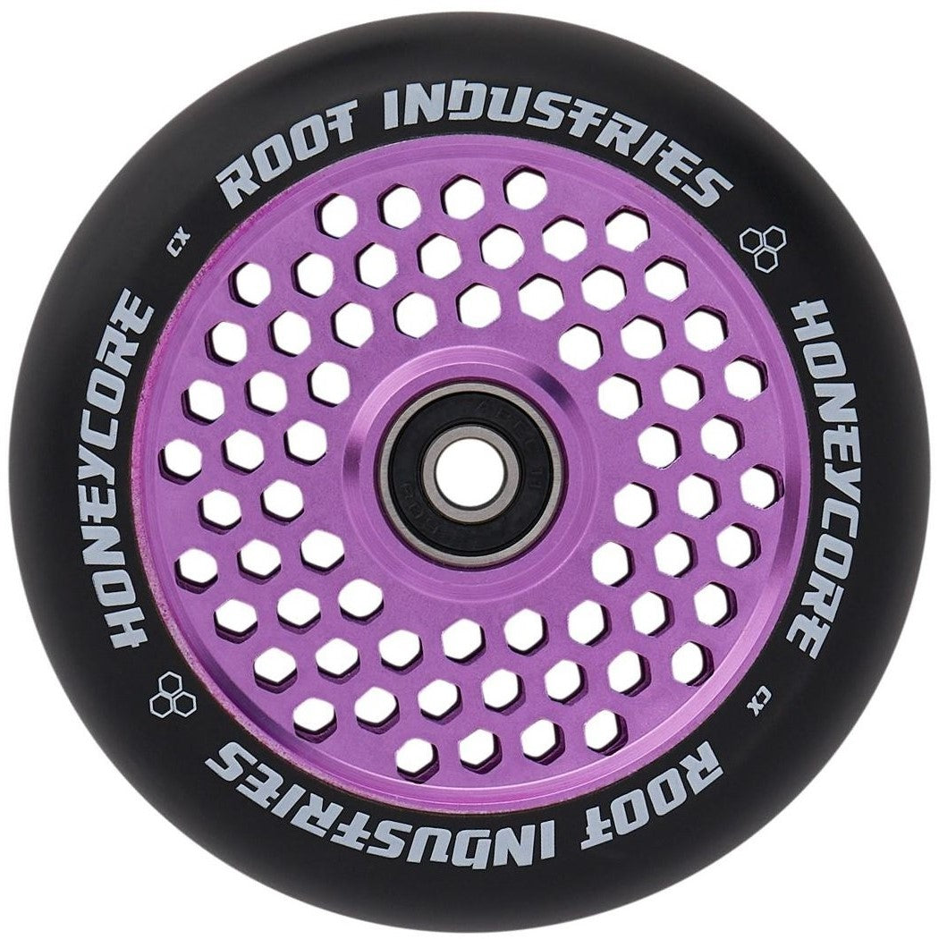 Root Industries Honey Core 120mm Black Purple Scooter Wheel Single ...