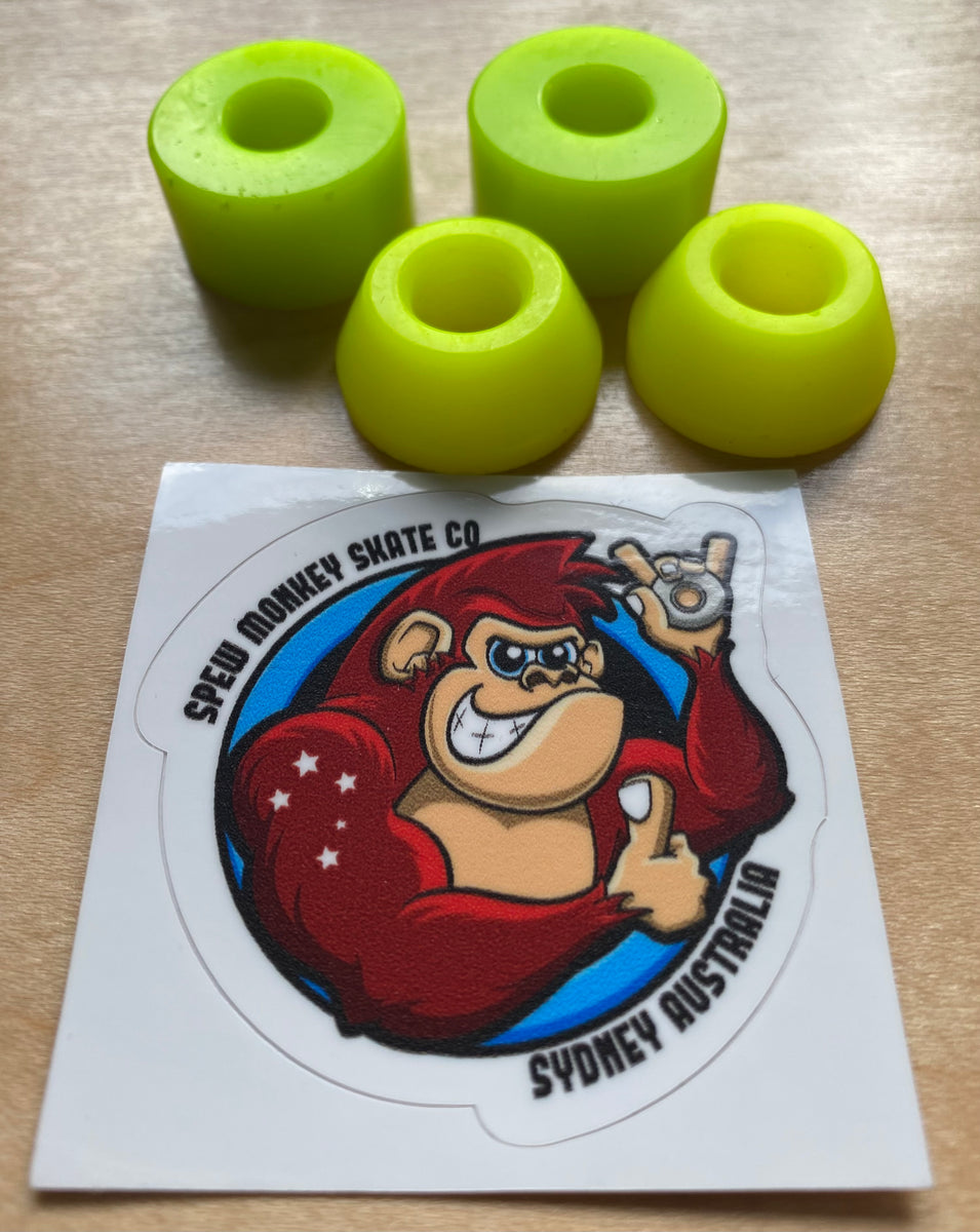 Spew Monkey Aussie Edition 92a 4 Pack Skateboard Bushings – World Of ...