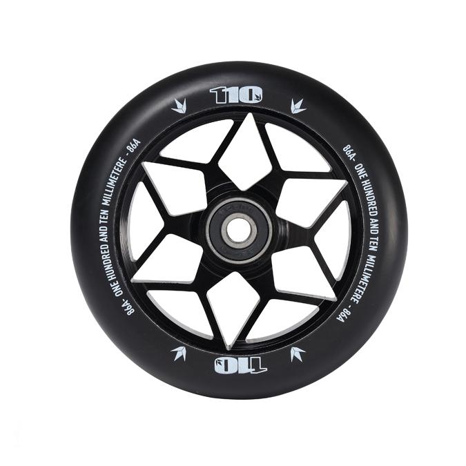 Envy Diamond Black 110mm Scooter Wheel Single – World Of Wheelcraft